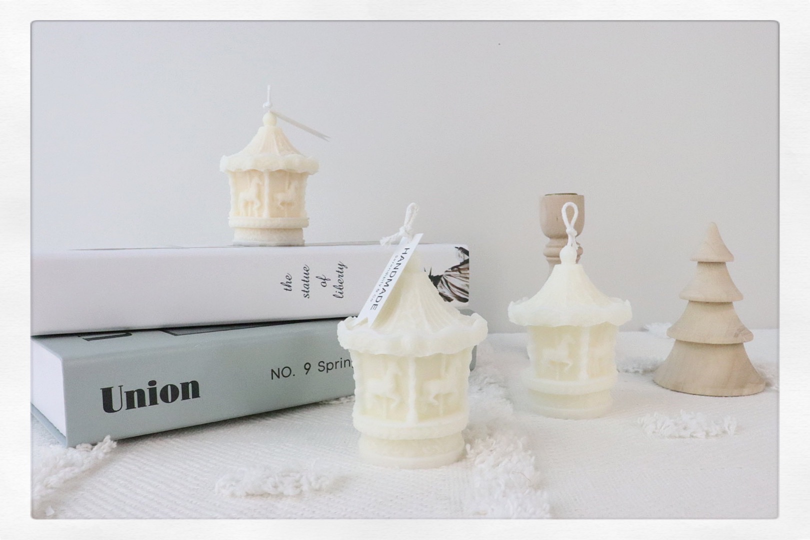 Merry-Go-Round Candle - Double J Studio